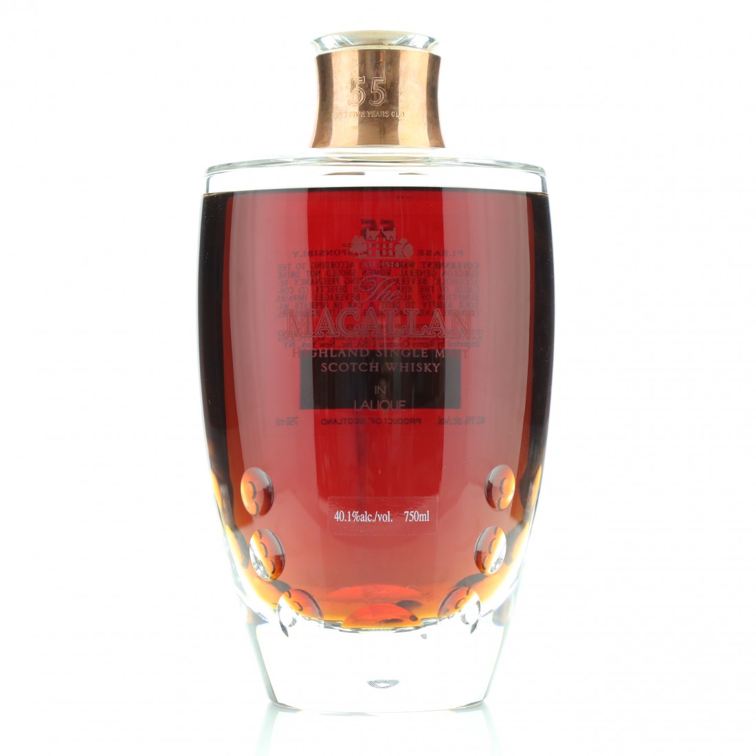 Macallan 55 Year Old Lalique Six Pillars Collection 75cl / US Import ...