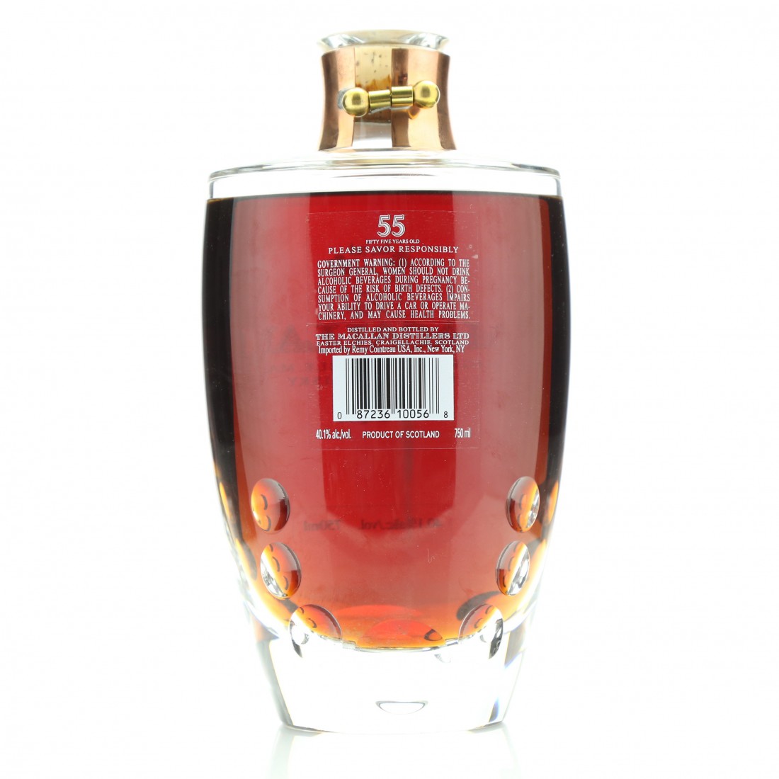 Macallan 55 Year Old Lalique Six Pillars Collection 75cl / US Import ...
