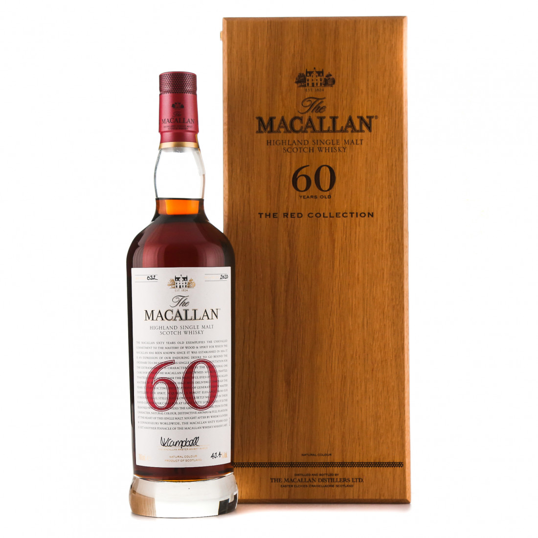 Macallan 60 Year Old The Red Collection Whisky Auctioneer Macallan 60 Year Old The Red Collection Whisky Auctioneer