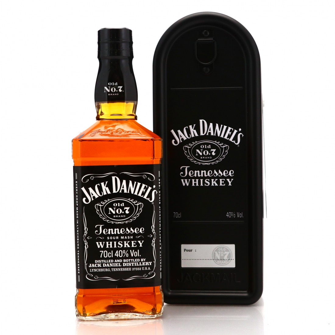 Jack Daniel's Old No.7 Brand 80 Proof 70cl / Mailbox Presentation ...