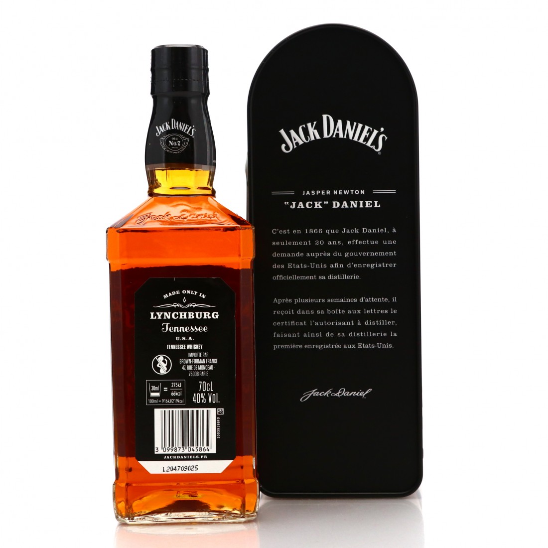 Jack Daniel's Old No.7 Brand 80 Proof 70cl / Mailbox Presentation ...