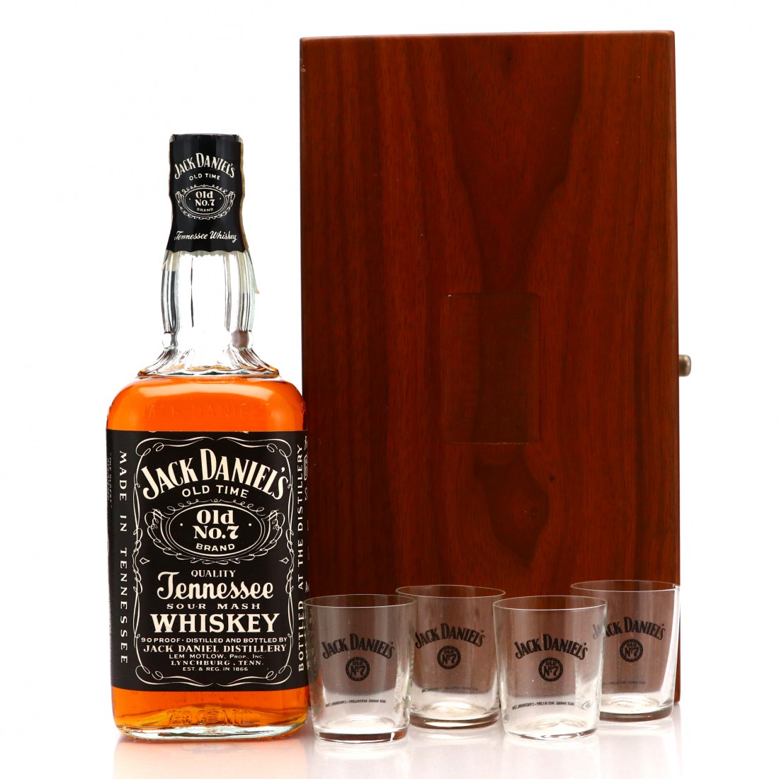 Jack Daniel's Old No.7 Brand 90 Proof Gift Pack 1977 70cl | Whisky ...