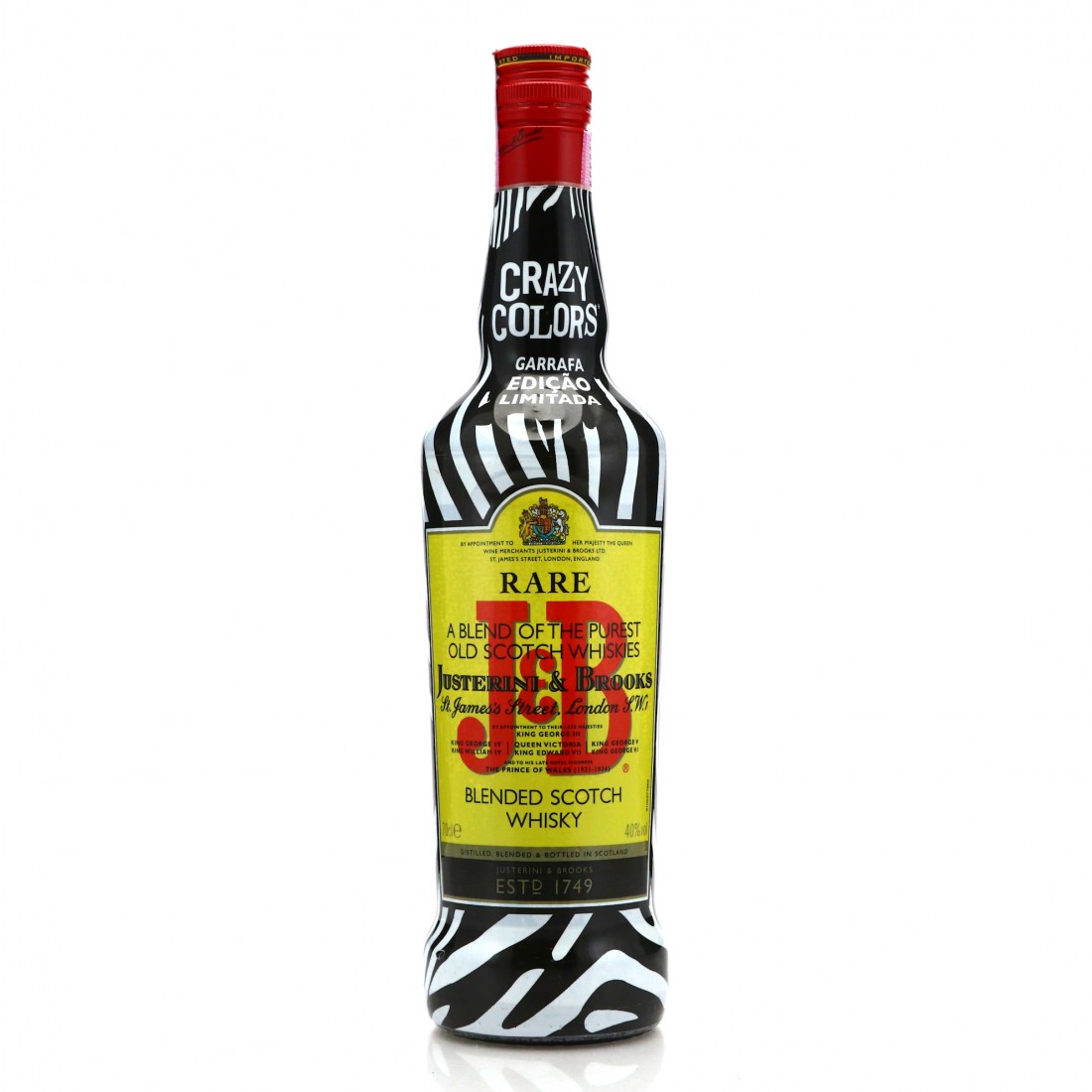 J&B Rare Scotch Whisky Crazy Colors | Whisky Auctioneer