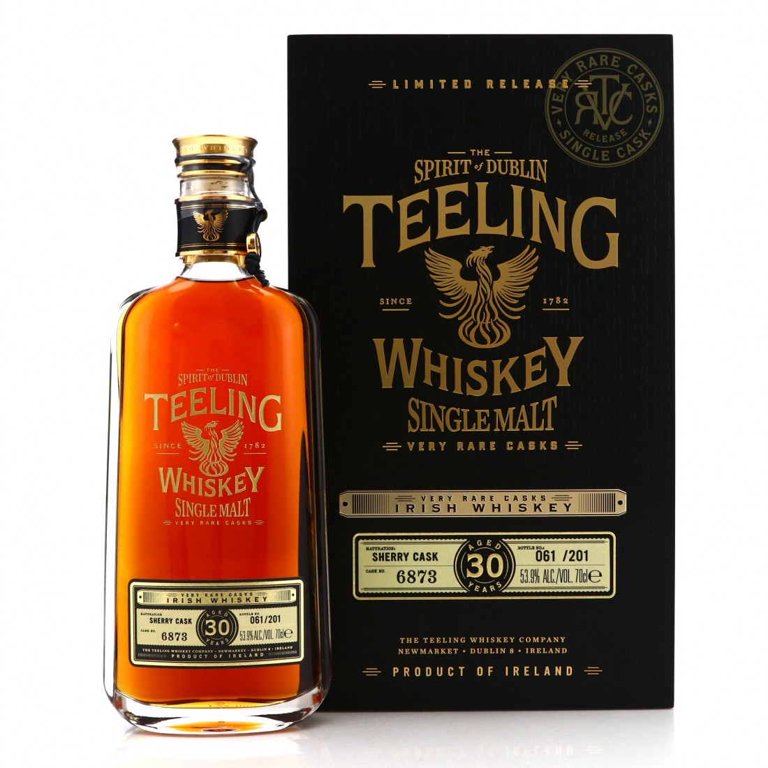 Teeling Whiskey 30 Year Old Single Sherry Cask #6873 | Whisky Auctioneer