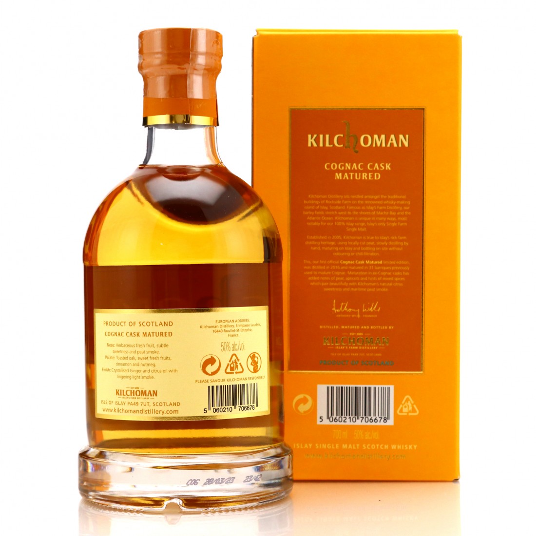 Kilchoman Cognac Cask Matured 2023 Edition | Whisky Auctioneer Kilchoman Cognac Cask Matured 2023 Edition | Whisky Auctioneer