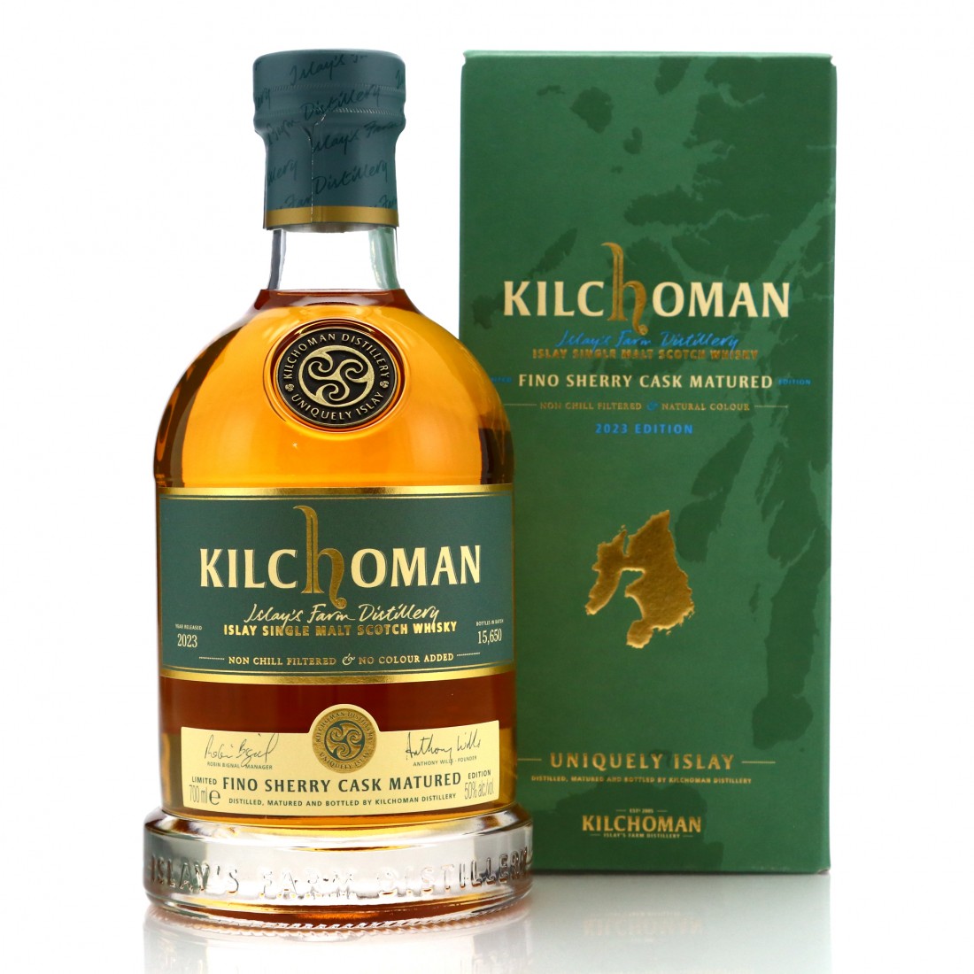Kilchoman Fino Sherry Matured 2023 Edition | Whisky Auctioneer