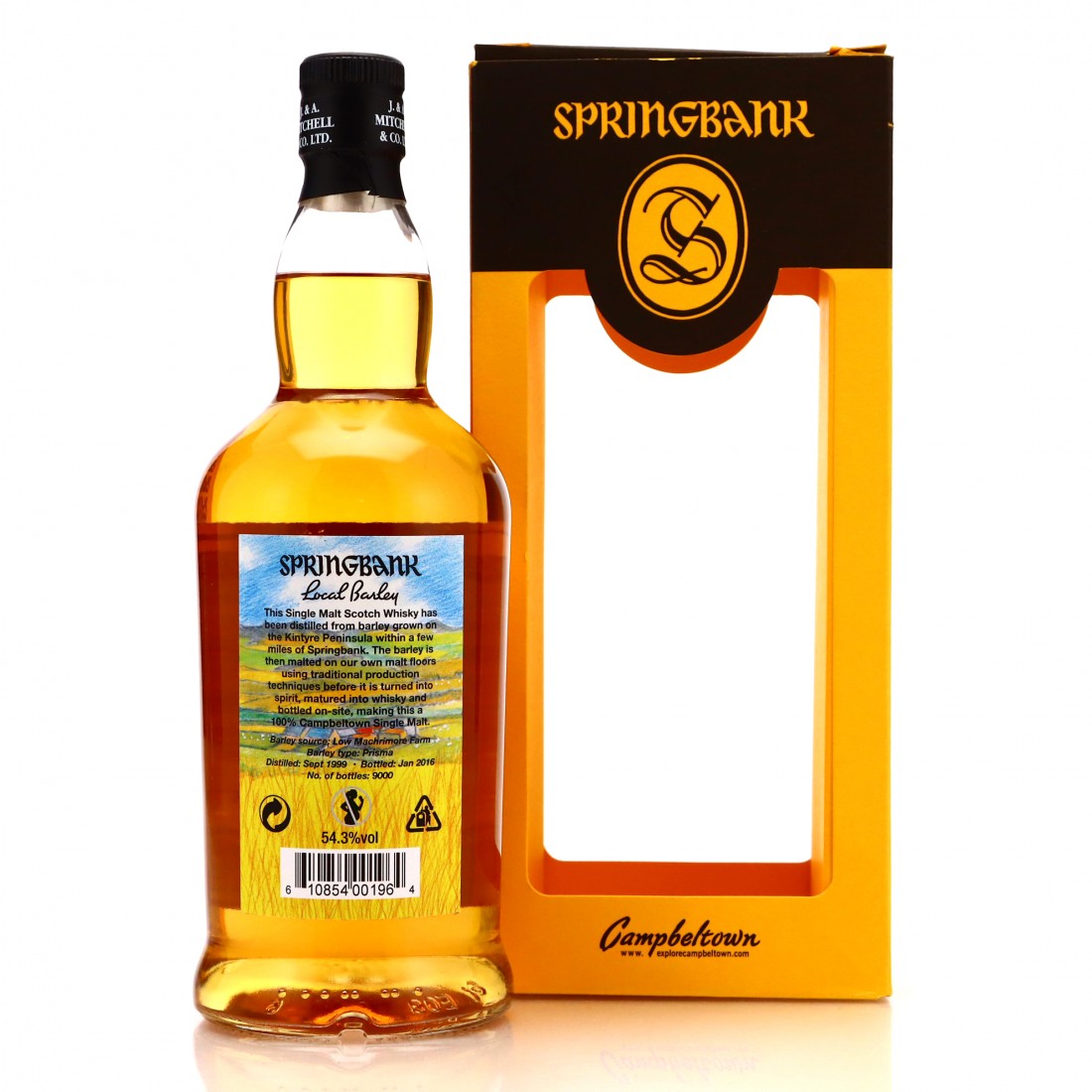 Springbank 1999 Local Barley 16 Year Old | Whisky Auctioneer