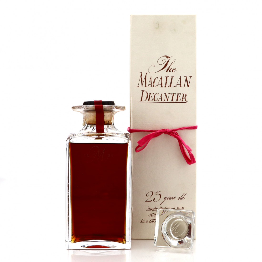 Macallan 1962 Tudor Crystal Decanter 25 Year Old | Whisky Auctioneer