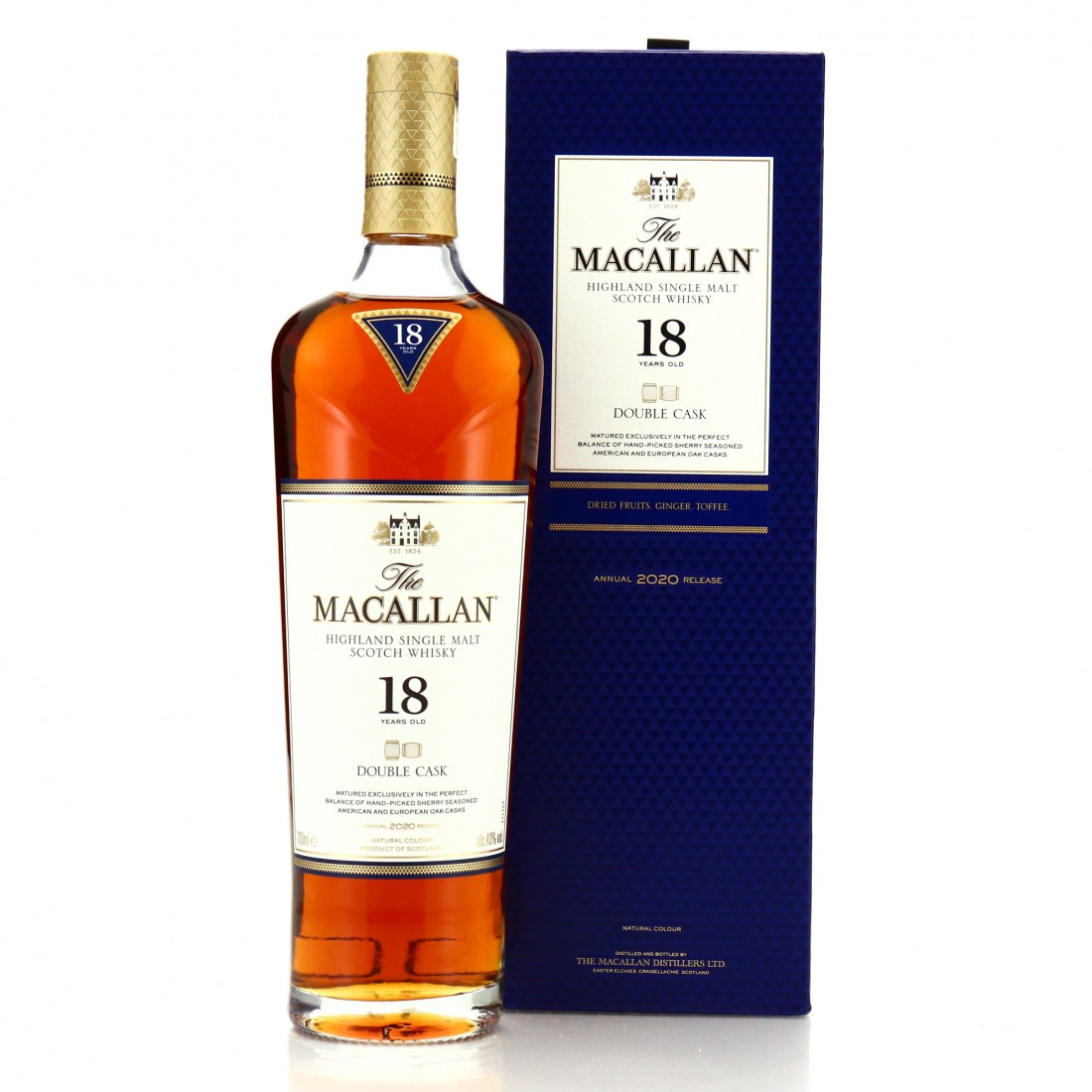 Macallan 18 Year Old Double Cask 2020 Release | Whisky Auctioneer