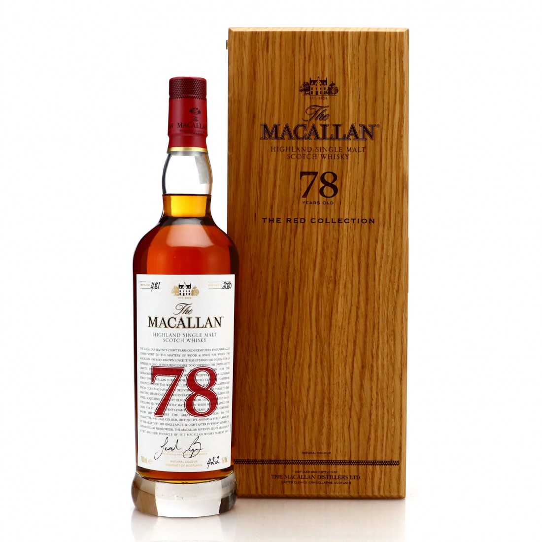 Macallan 78 Year Old The Red Collection | Whisky Auctioneer