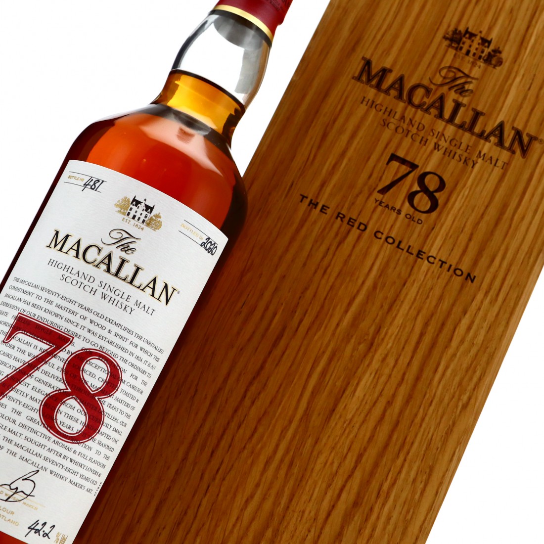 Macallan 78 Year Old The Red Collection | Whisky Auctioneer