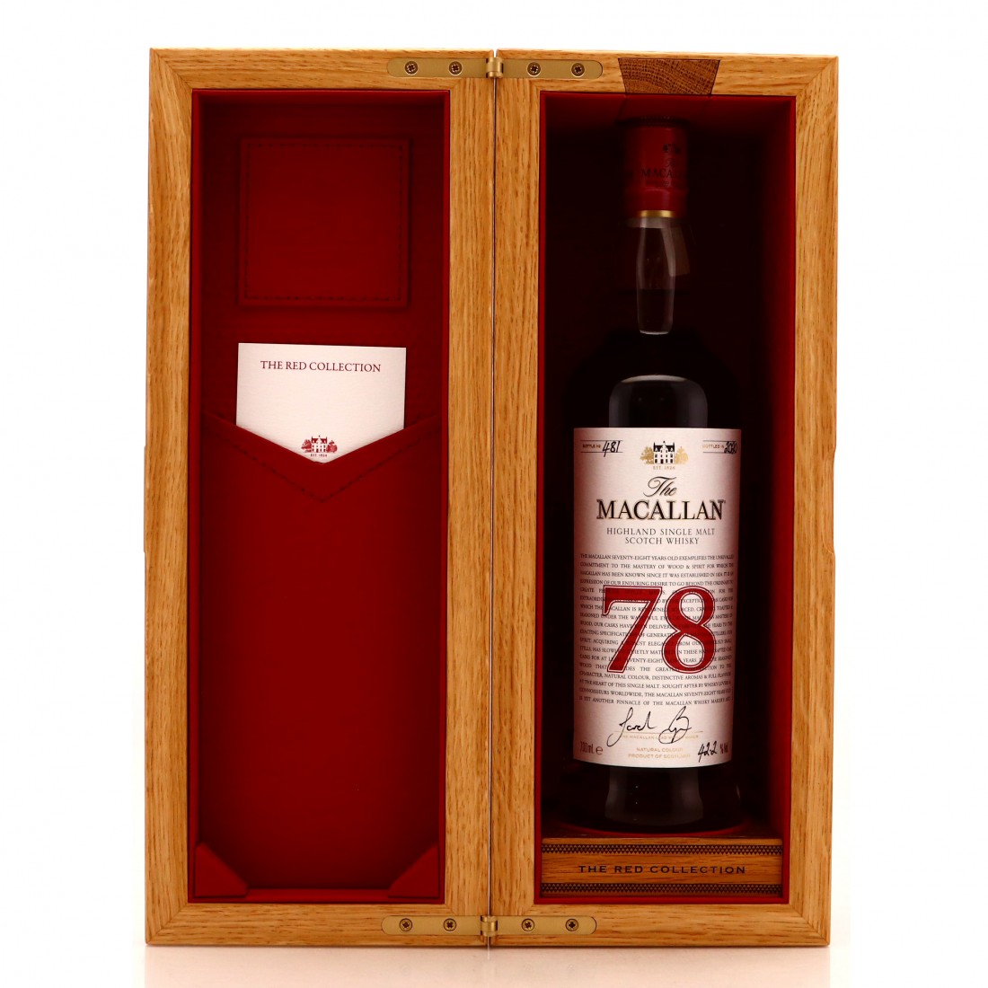 Macallan 78 Year Old The Red Collection | Whisky Auctioneer