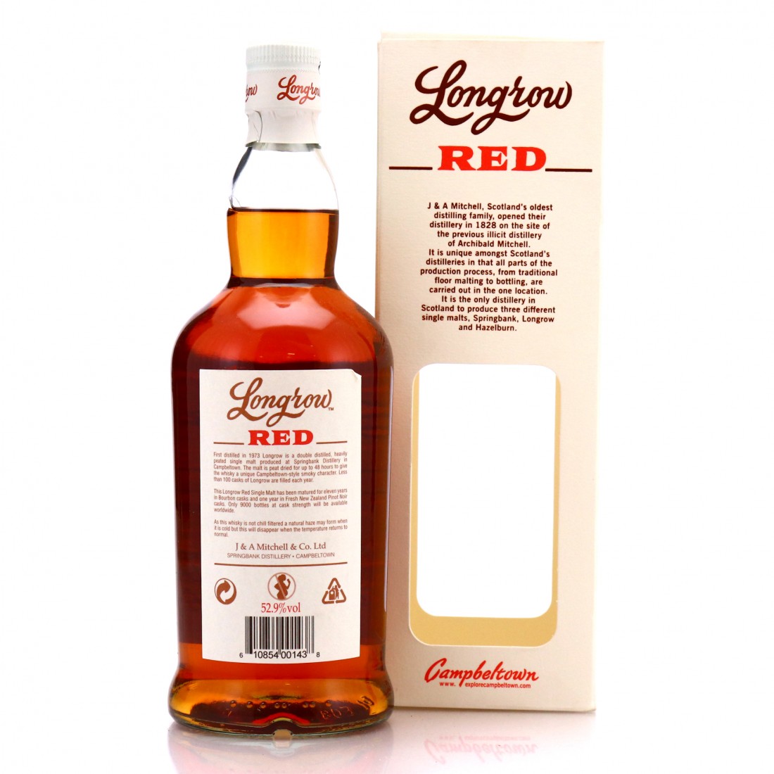 Longrow Red 12 Year Old Fresh Pinot Noir | Whisky Auctioneer