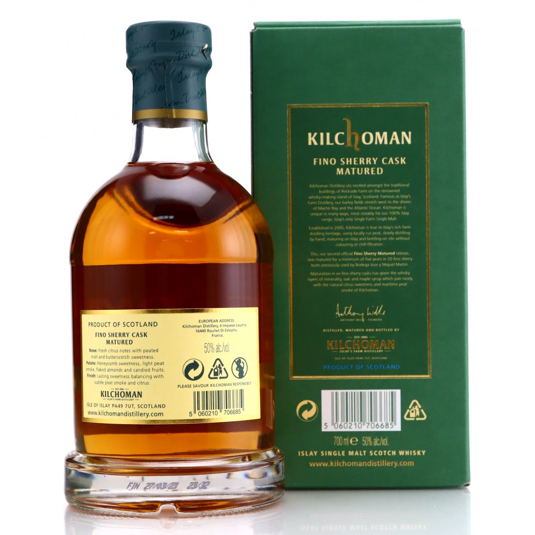 Kilchoman Fino Sherry Matured 2023 Edition | Whisky Auctioneer