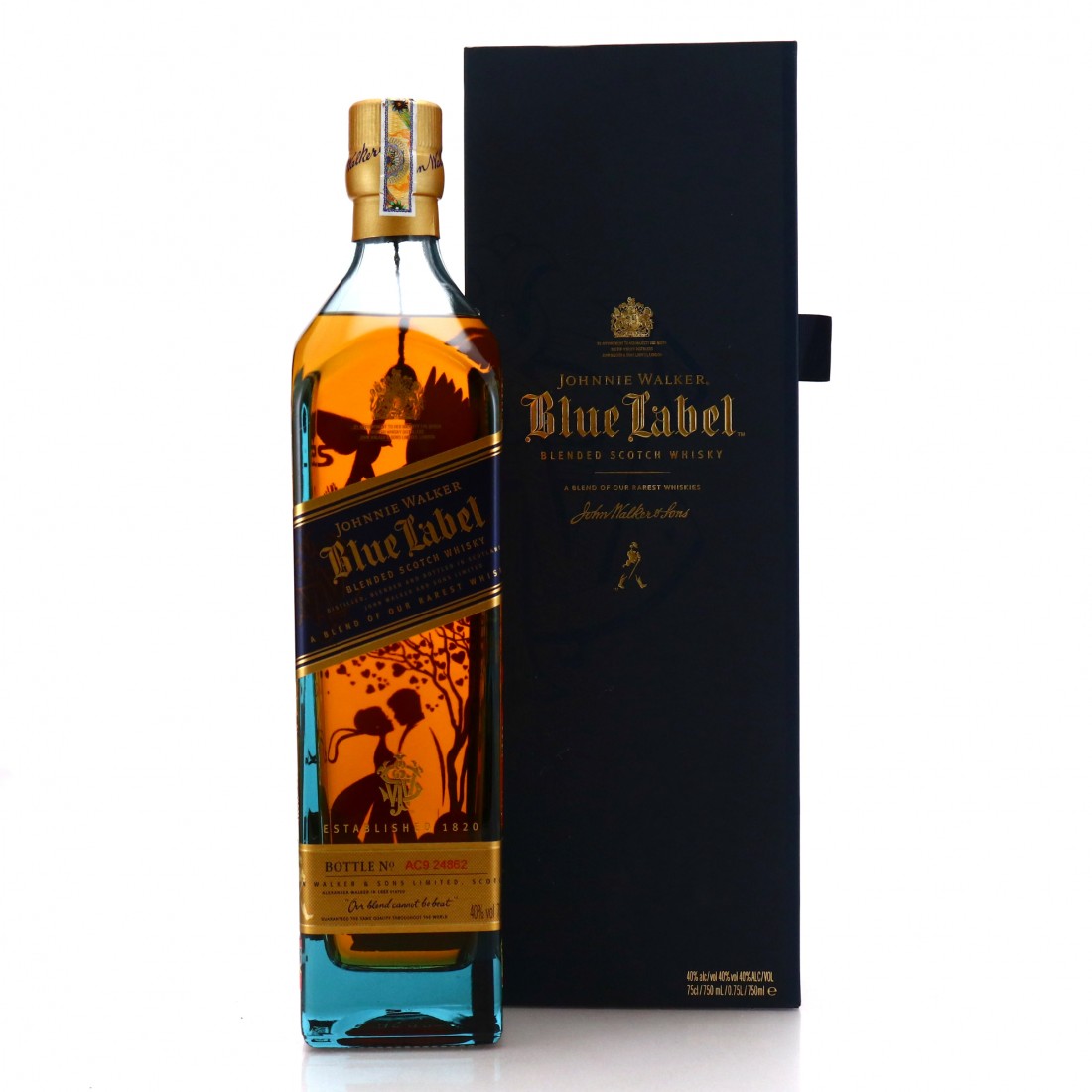 Johnnie Walker Blue Label 75cl / Valentine Edition - Vietnam | Whisky ...