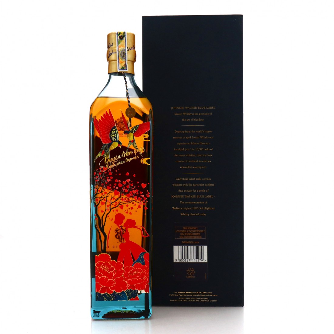 Johnnie Walker Blue Label 75cl / Valentine Edition - Vietnam | Whisky ...