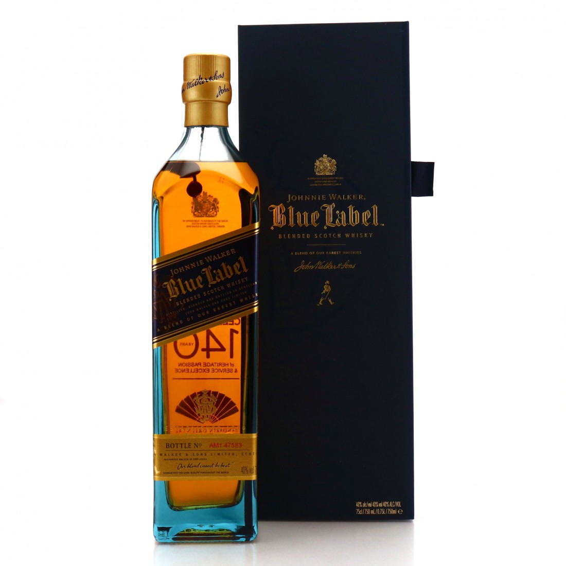 Johnnie Walker Blue Label 75cl / 140th Anniversary Mandarin Oriental ...