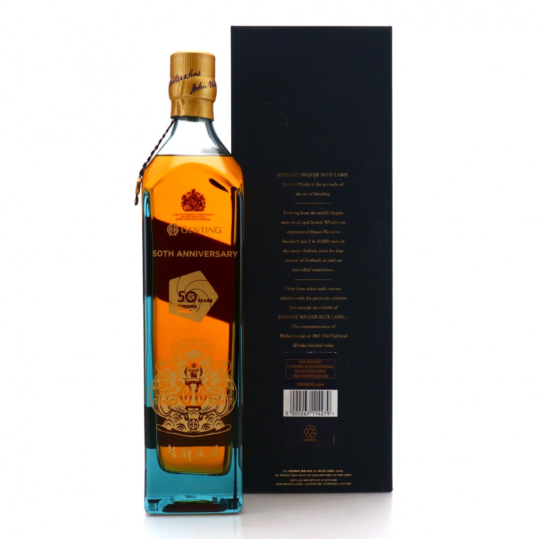 Johnnie Walker Blue Label Limited Edition 75cl / Genting 50th ...