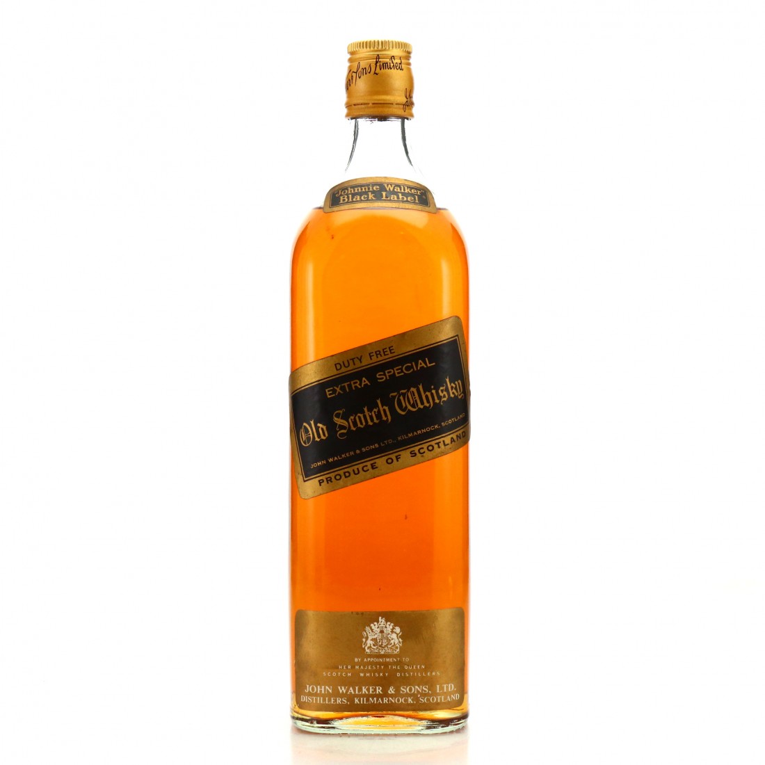 Johnnie Walker Extra Special Black Label 1960s / Duty Free | Whisky ...