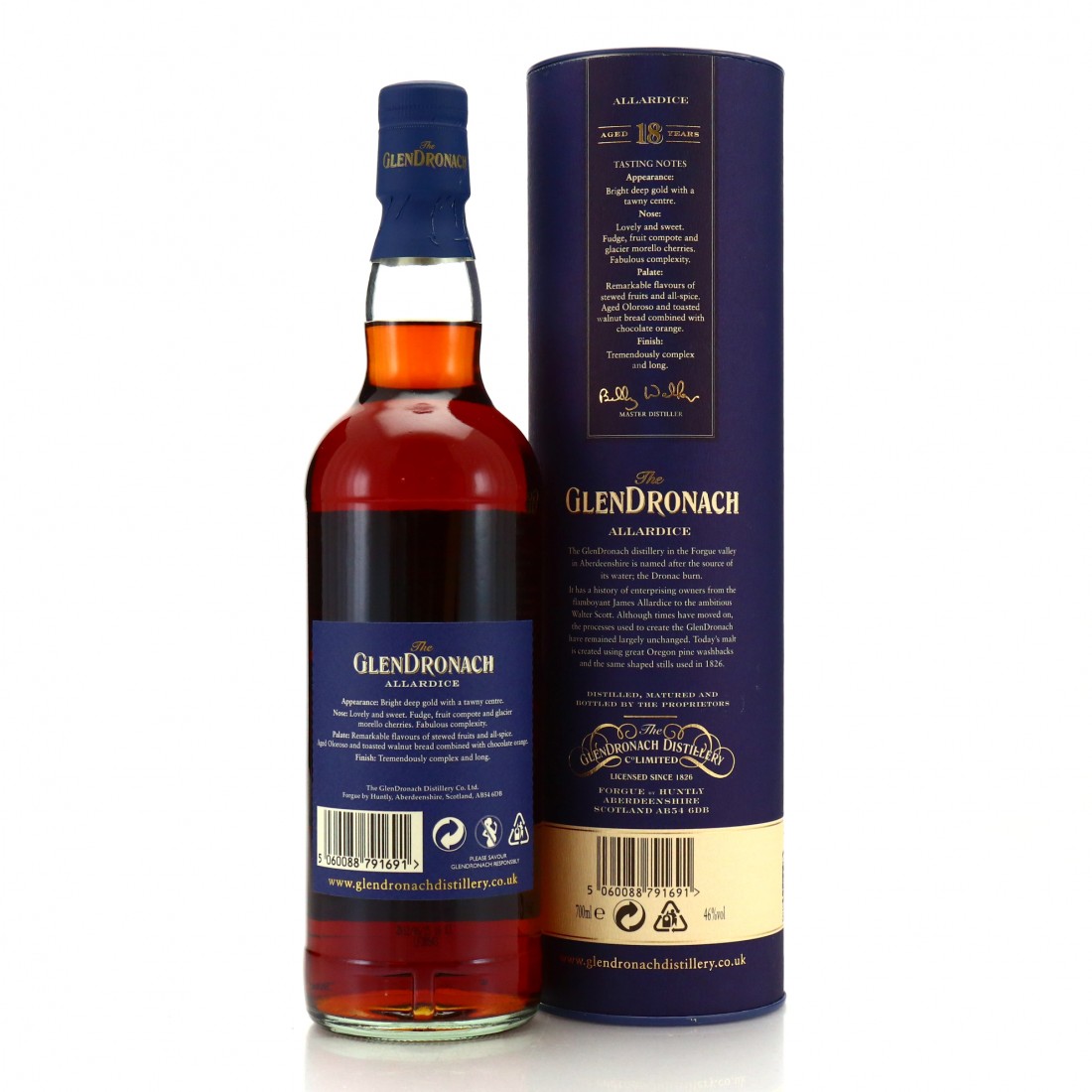 Glendronach 18 Year Old Allardice 2012 Release | Whisky Auctioneer
