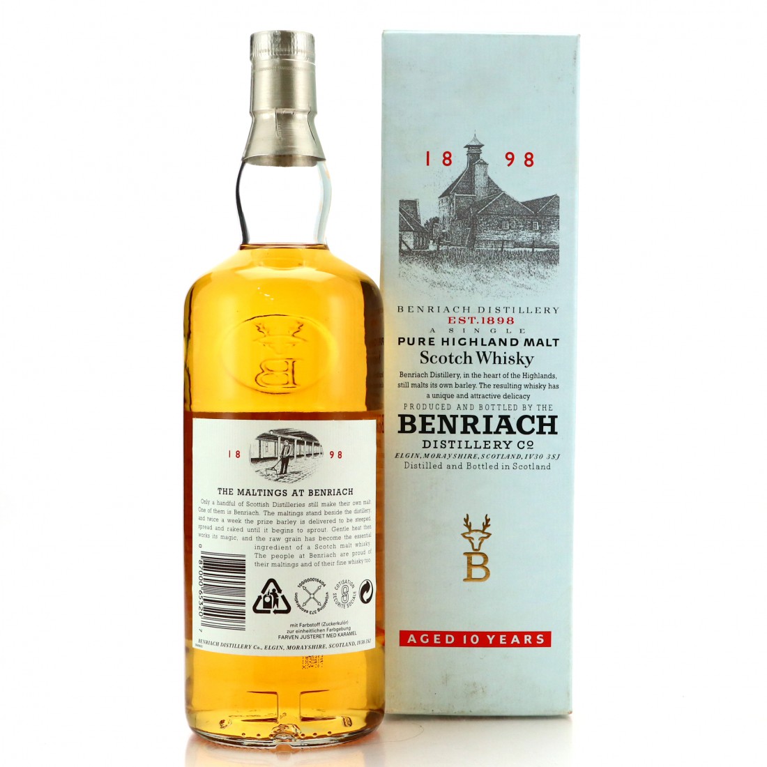Benriach 10 Year Old 1 Litre 1990s | Whisky Auctioneer