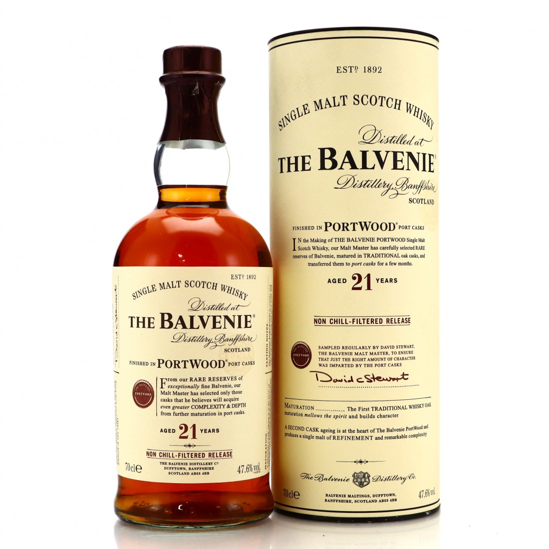 Balvenie 21 Year Old Port Wood Non Chill-Filtered Release | Whisky ...