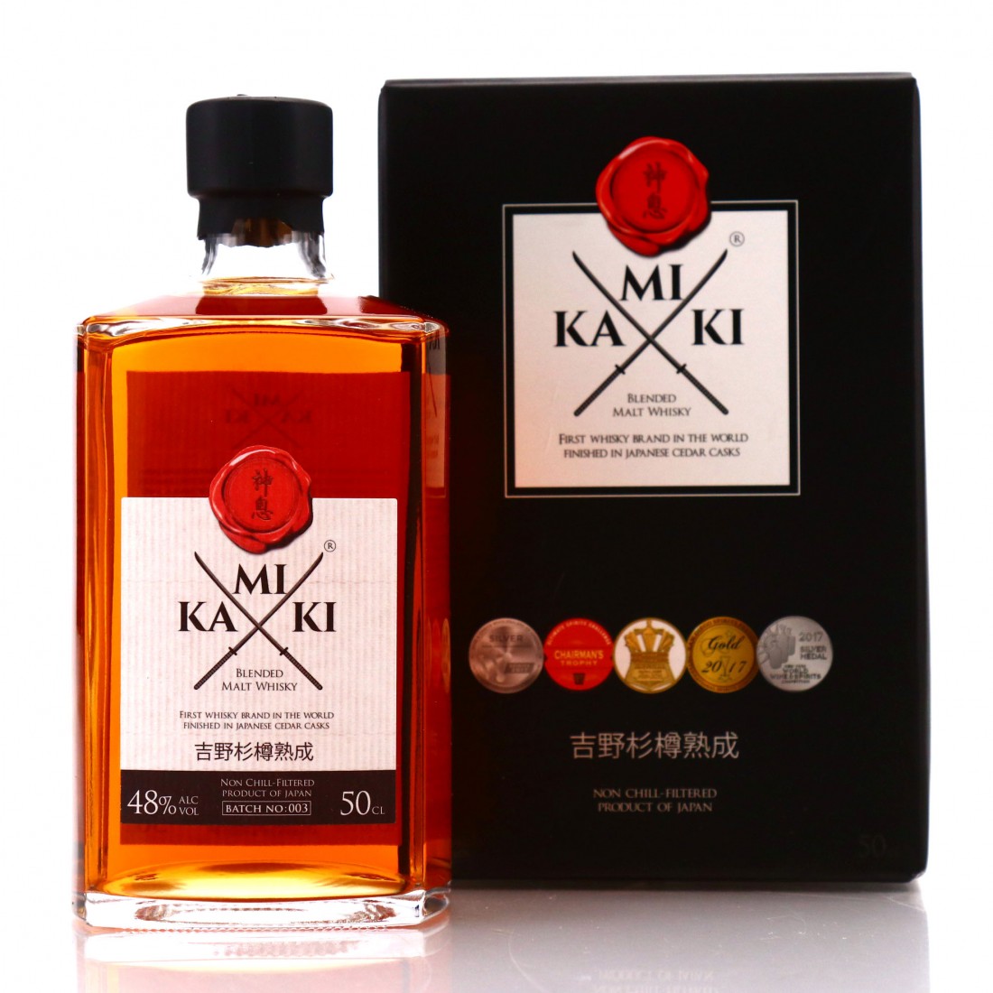 Kamiki Blended Malt 50cl | Whisky Auctioneer