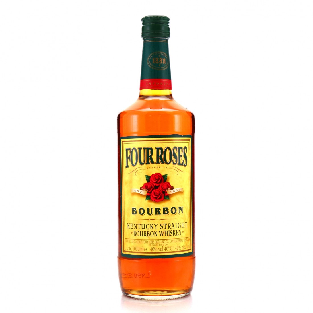 Four Roses Kentucky Straight Bourbon 1 Litre | Whisky Auctioneer