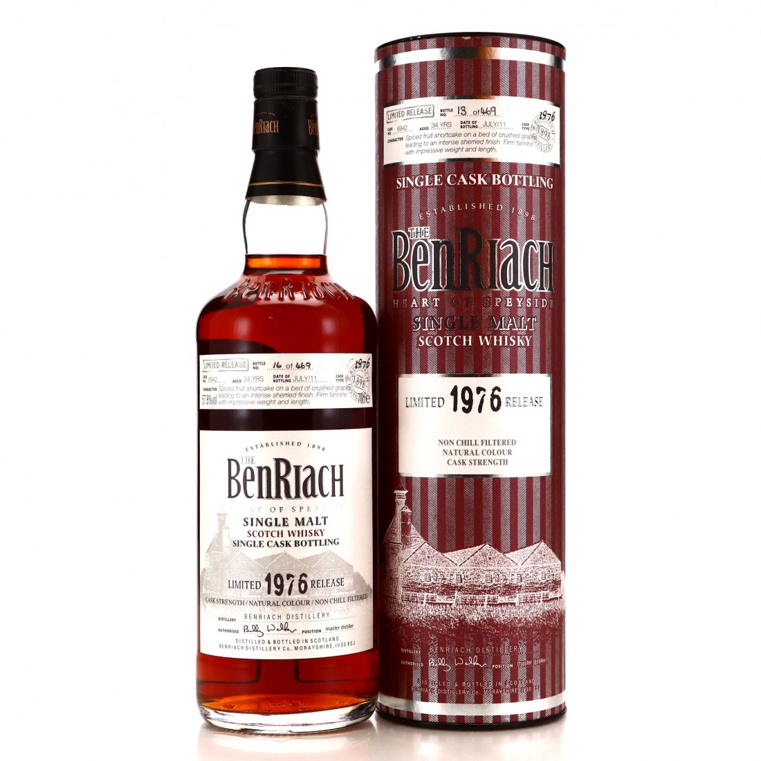Benriach 1976 Single Cask 34 Year Old #6942 | Whisky Auctioneer