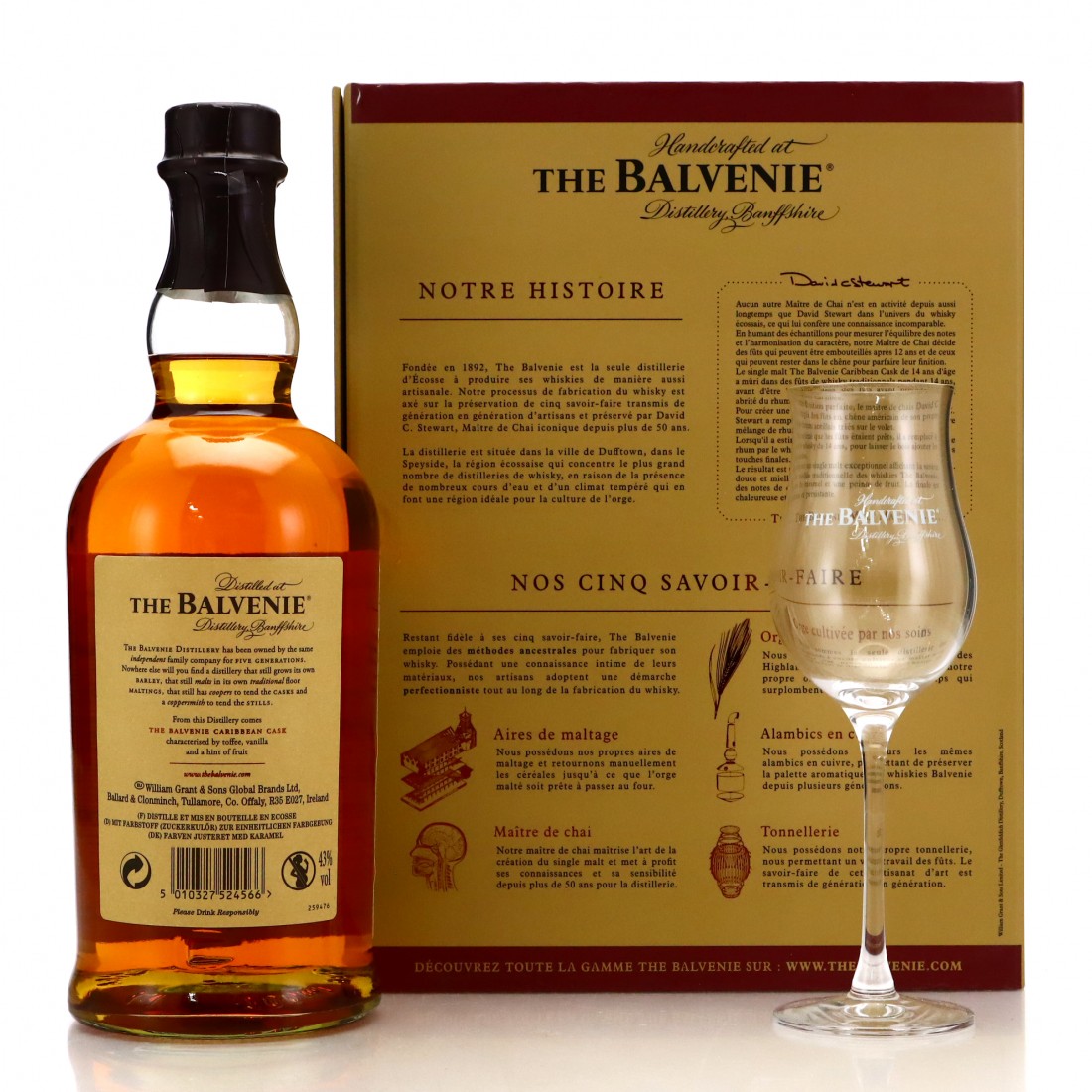 Balvenie 14 Year Old Caribbean Cask Gift Pack | Whisky Auctioneer