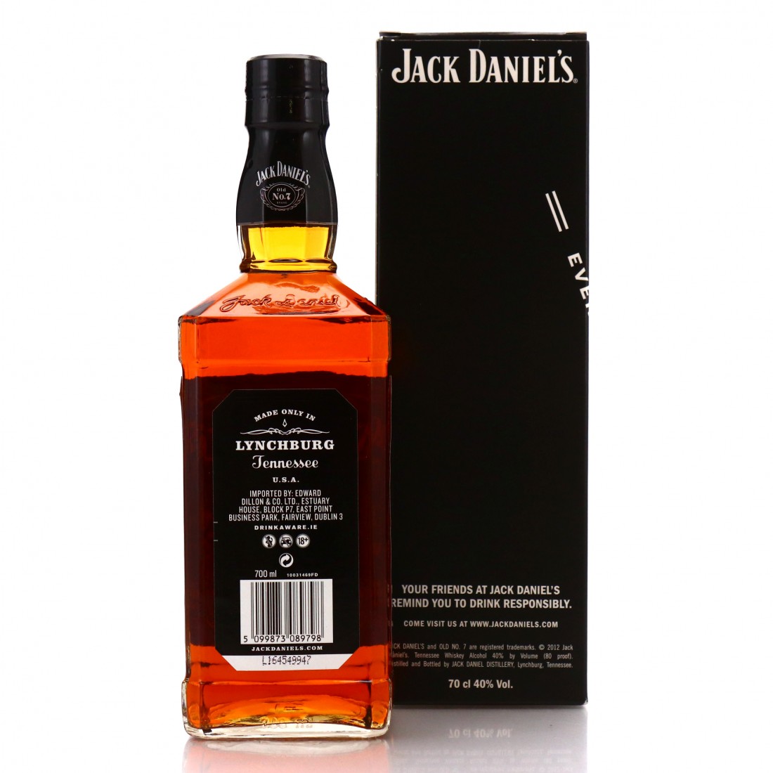 Jack Daniel's Old No.7 Brand 80 Proof 70cl | Whisky Auctioneer