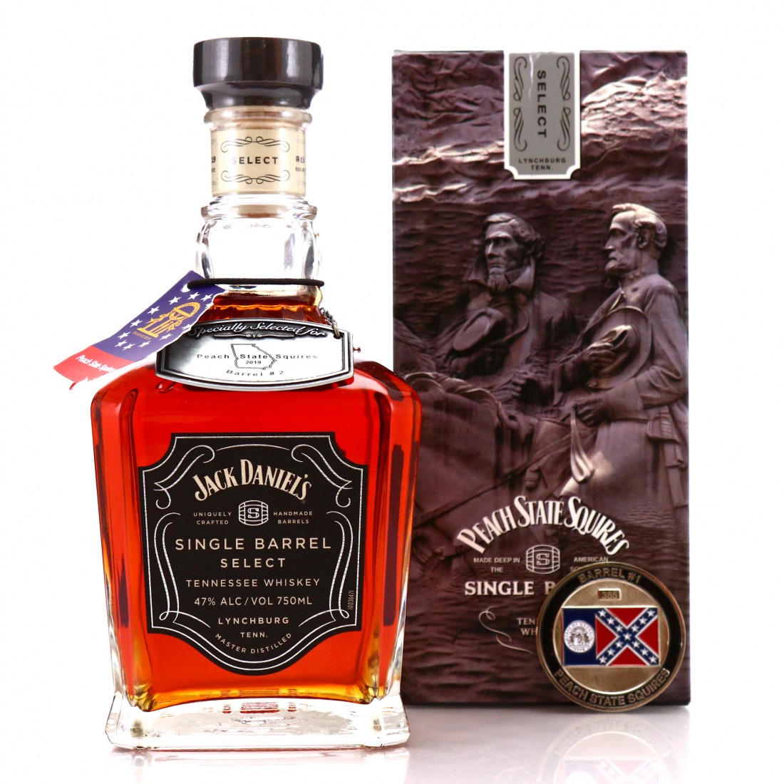 Jack Daniel's Single Barrel Select 2019 / Peach State Squires | Whisky ...