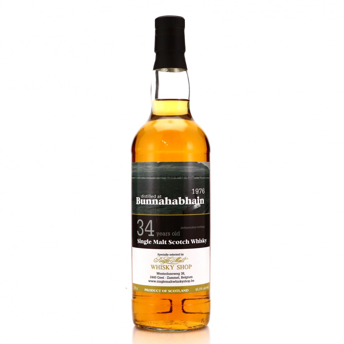 Bunnahabhain 1976 Belgium Whisky Shop Selection | Whisky Auctioneer
