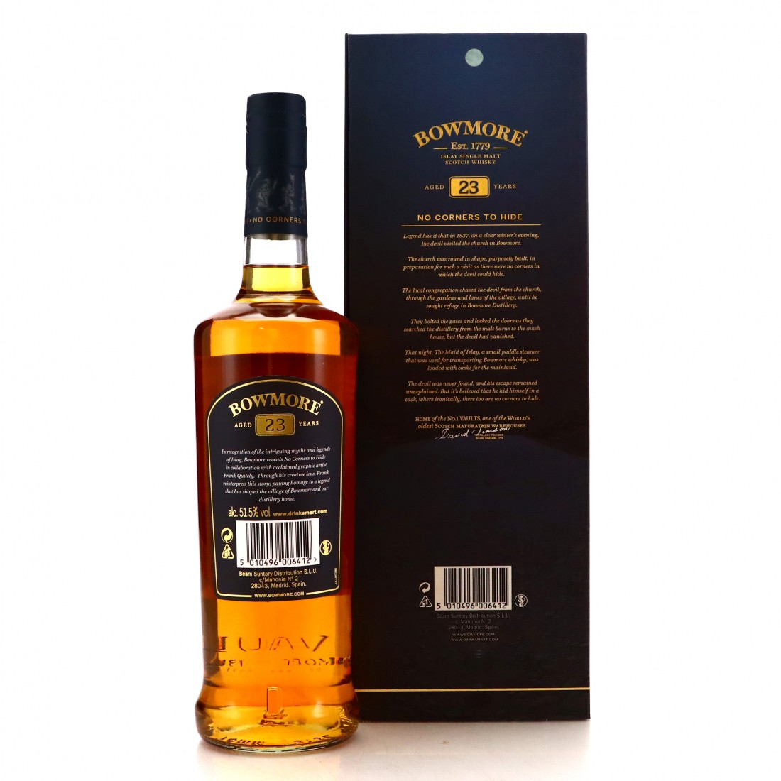 Bowmore 23 Year Old No Corners To Hide / Frank Quitely | Whisky Auctioneer