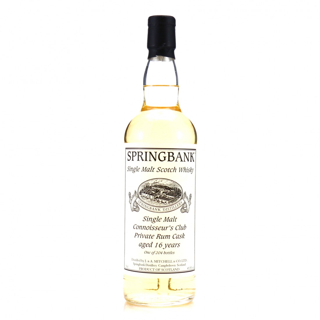 Springbank Private Rum Cask 16 Year Old / Single Malt Connoisseur's ...