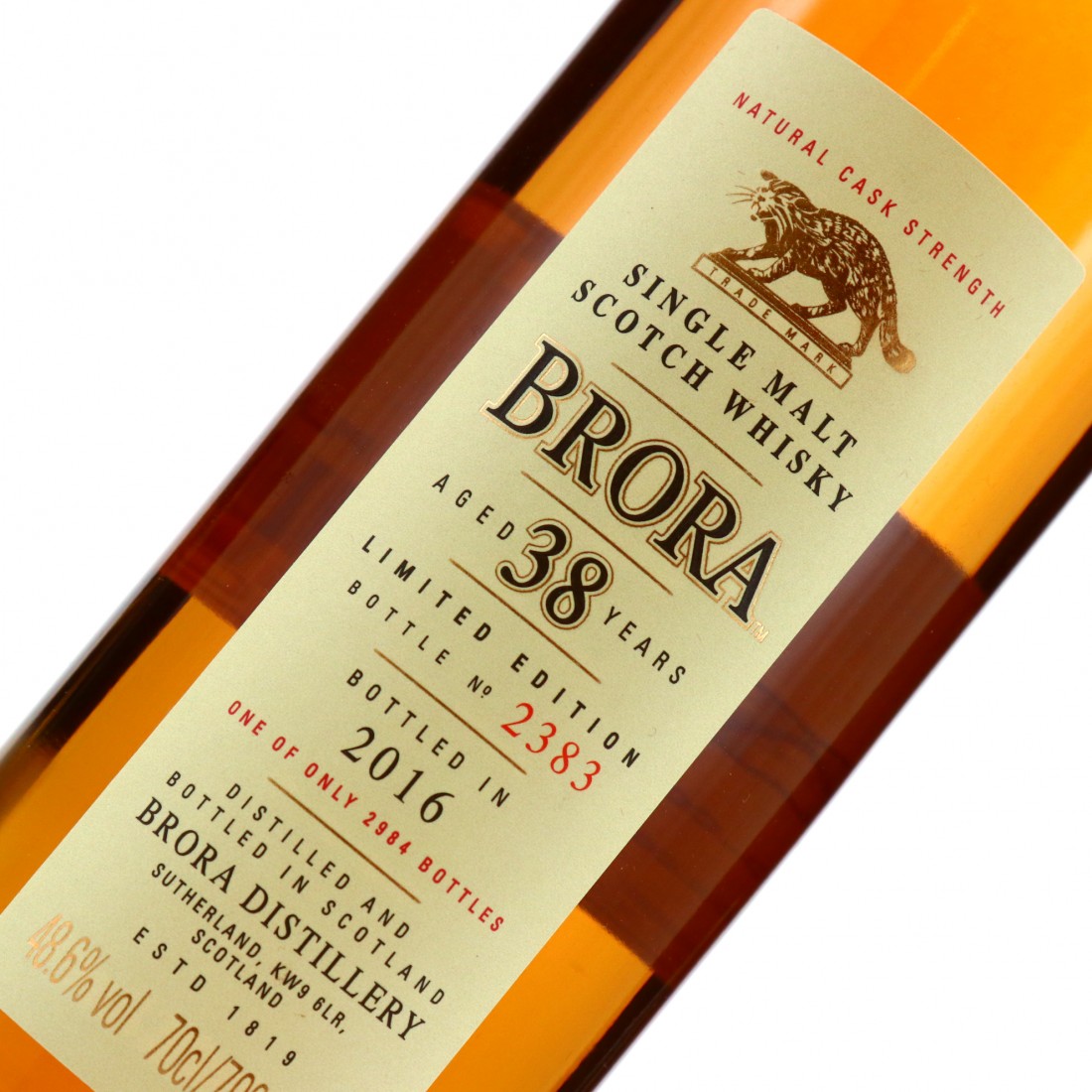 Brora 38 Year Old 2016 Release | Whisky Auctioneer