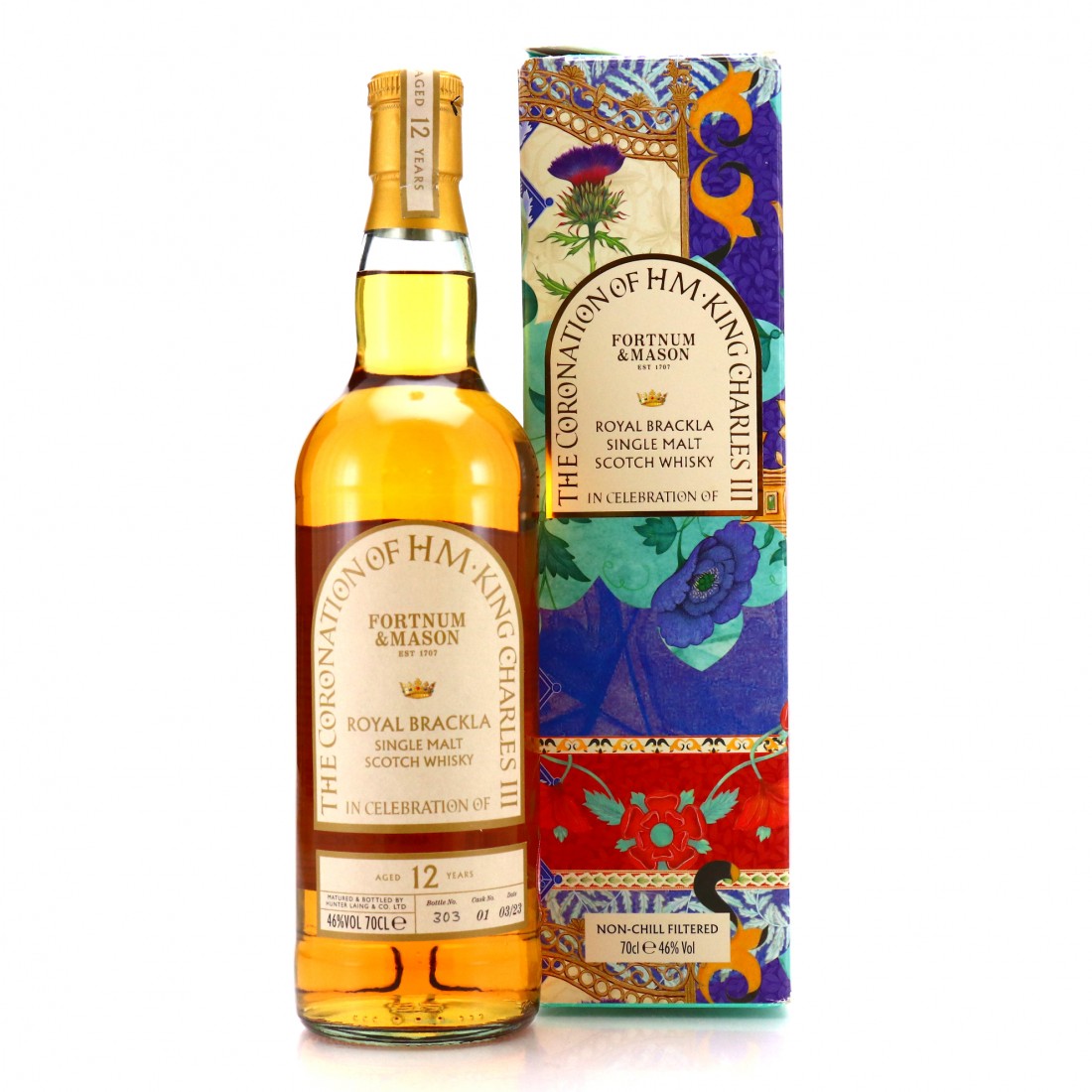 Royal Brackla 12 Year Old Hunter Laing / Fortnum & Mason Coronation of ...