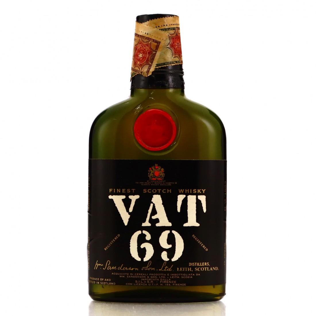 VAT 69 Half Bottle 1960s | Whisky Auctioneer