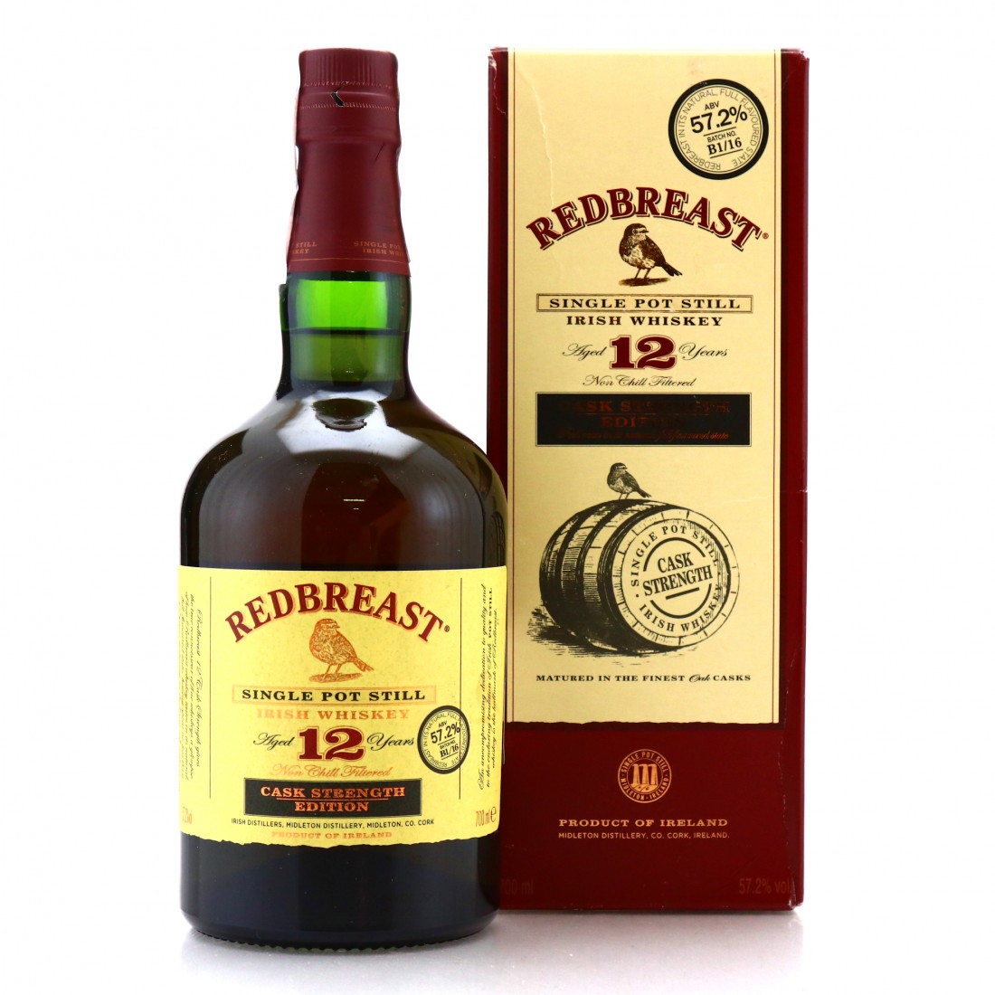 Redbreast 12 Year Old Cask Strength #B1/16 | Whisky Auctioneer