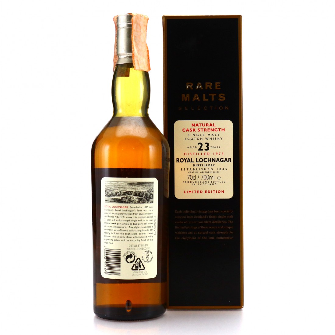 Royal Lochnagar 1973 Rare Malts 23 Year Old / 59.7% | Whisky Auctioneer