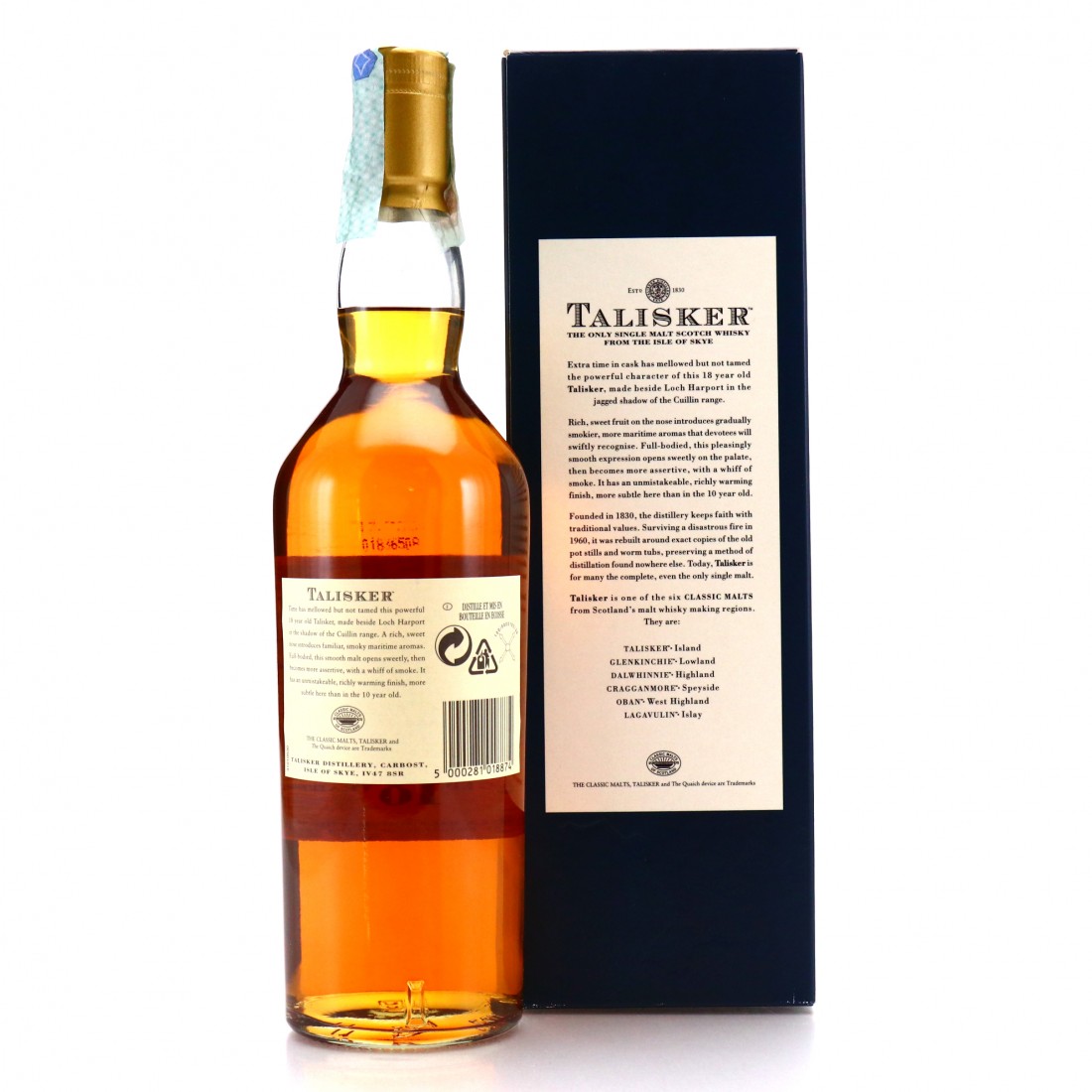 Talisker 18 Year Old pre-2012 | Whisky Auctioneer