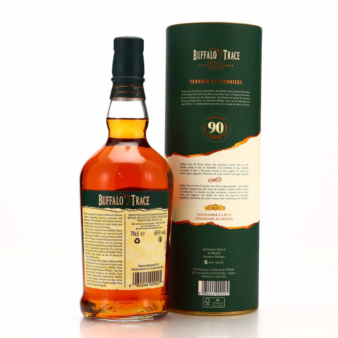 Buffalo Trace Kentucky Straight Bourbon 90 Proof 70cl | Whisky Auctioneer