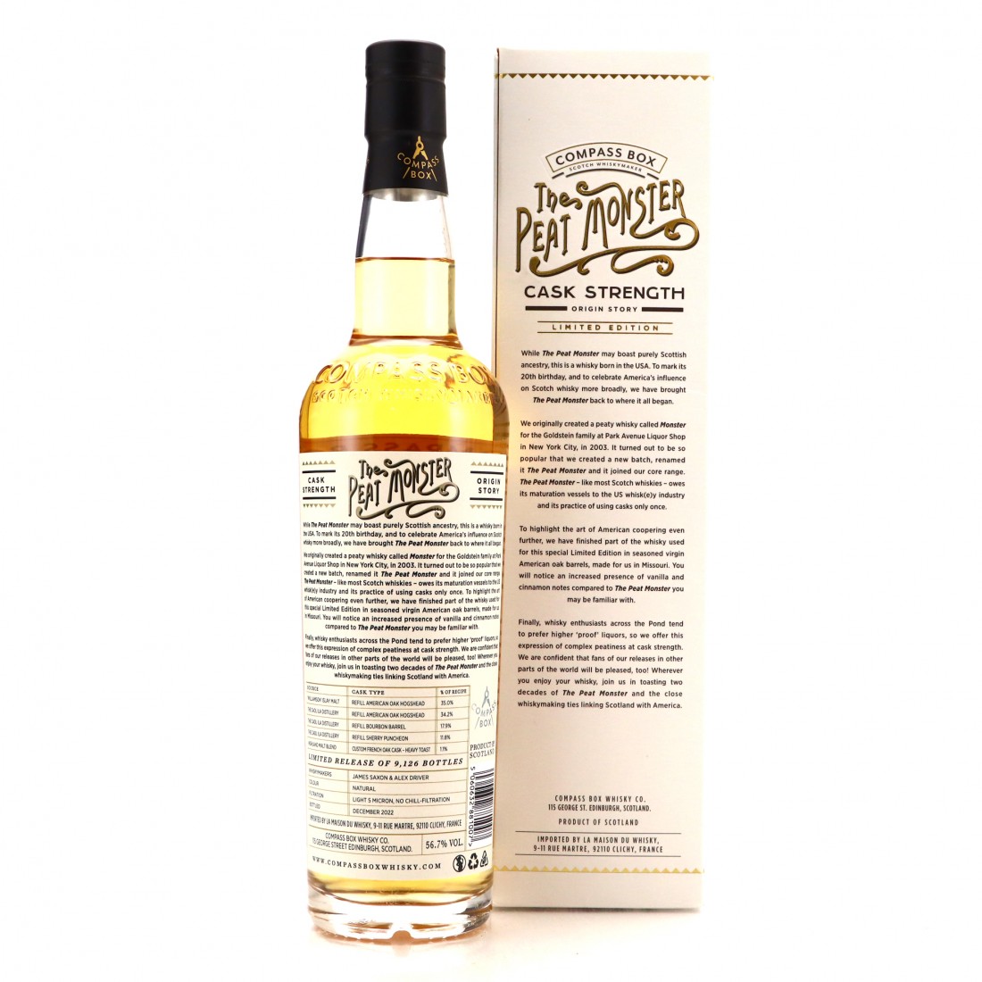 Compass Box The Peat Monster Cask Strength Origin Story | Whisky Auctioneer