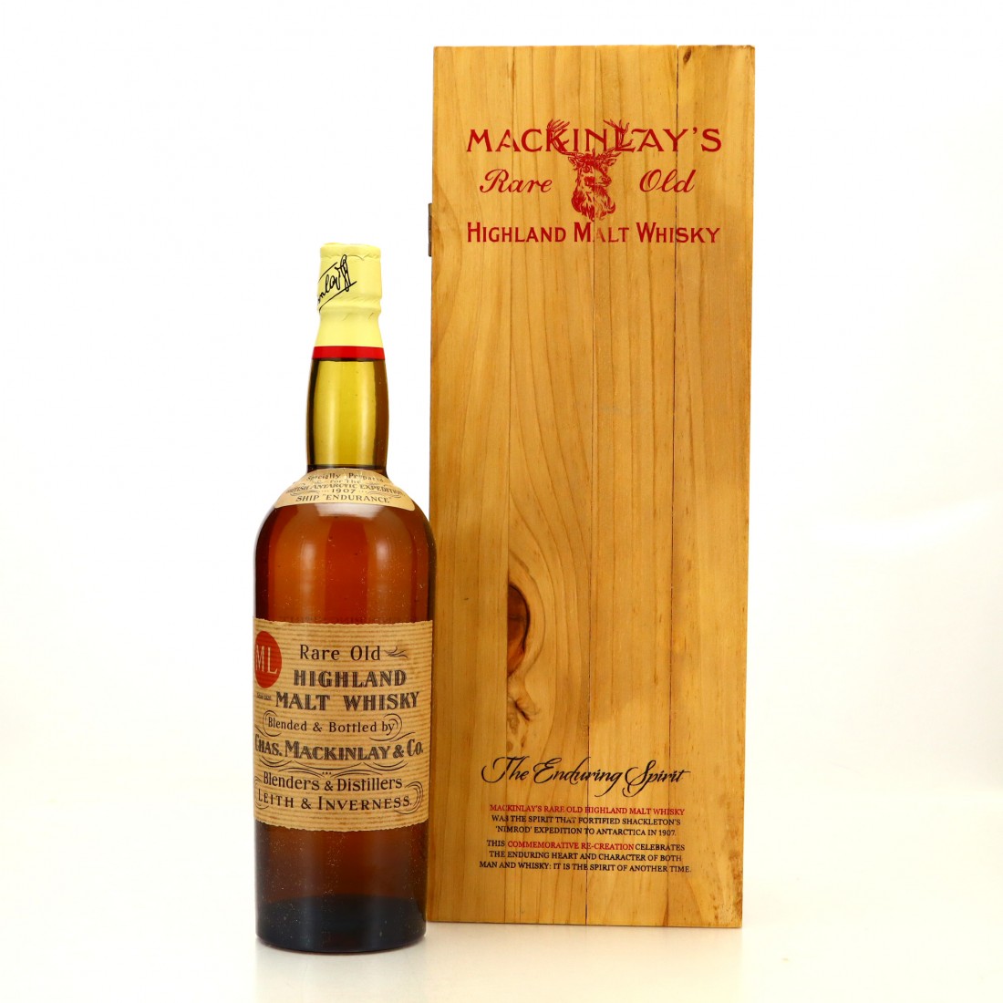 Mackinlay's Shackleton Replica 1st Edition | Whisky Auctioneer