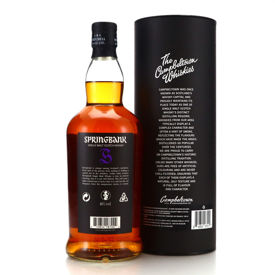 Springbank 18 Year Old 2021 Release | Whisky Auctioneer