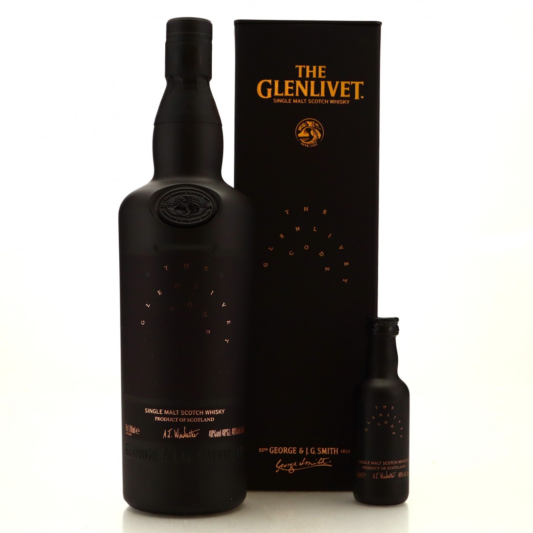Glenlivet Code / includes Miniature | Whisky Auctioneer