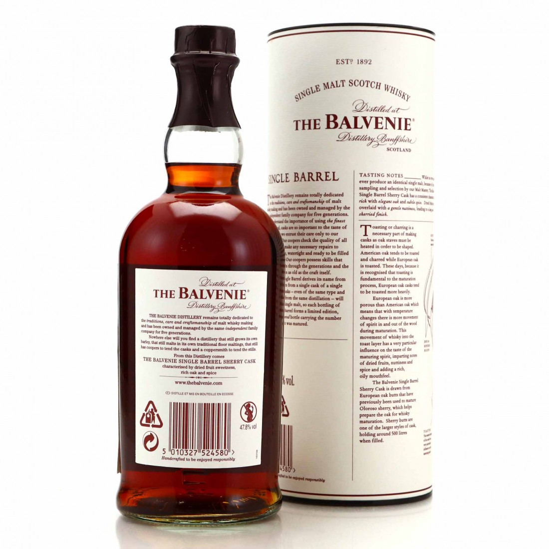 Balvenie 15 Year Old Sherry Cask Single Barrel #11269 | Whisky Auctioneer