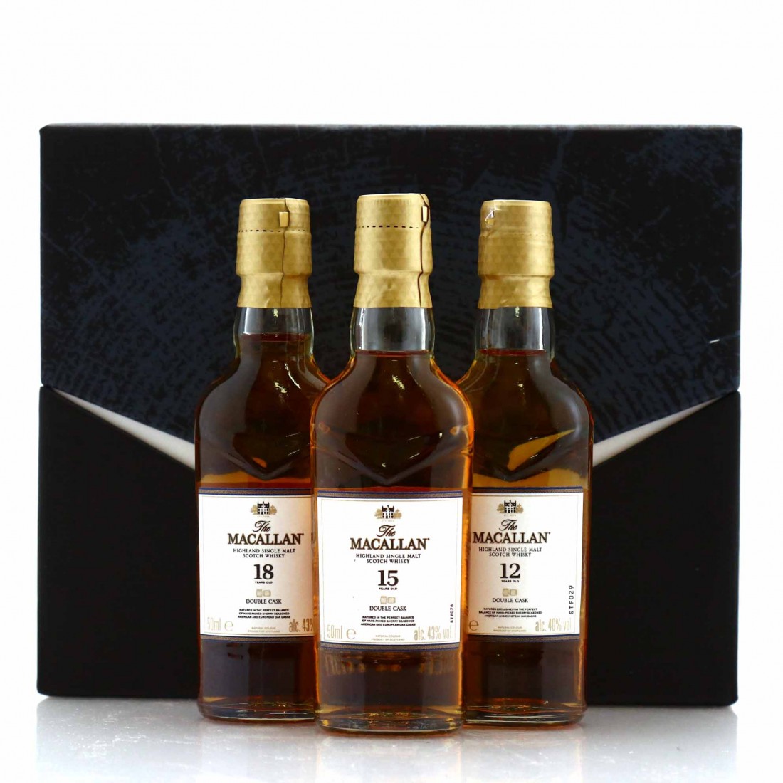 Macallan Double Cask Miniature x 3 | Whisky Auctioneer