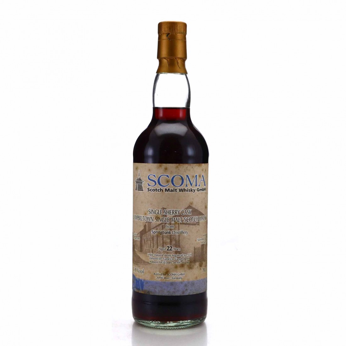 Springbank 1993 Scoma 22 Year Old | Whisky Auctioneer