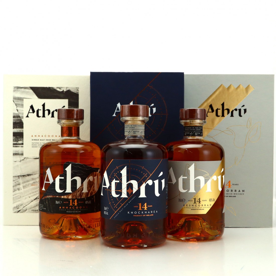 Athru 14 Years Old Trilogy Set 3 X 70 Cl Whisky Auctioneer